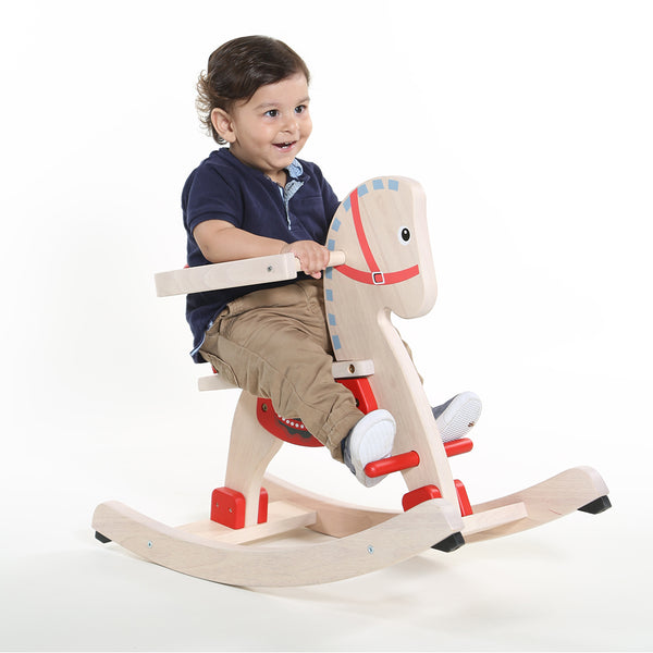 Wooden Rocking Horse | Wooden Ride On | Rocking Horse | Brainsmith