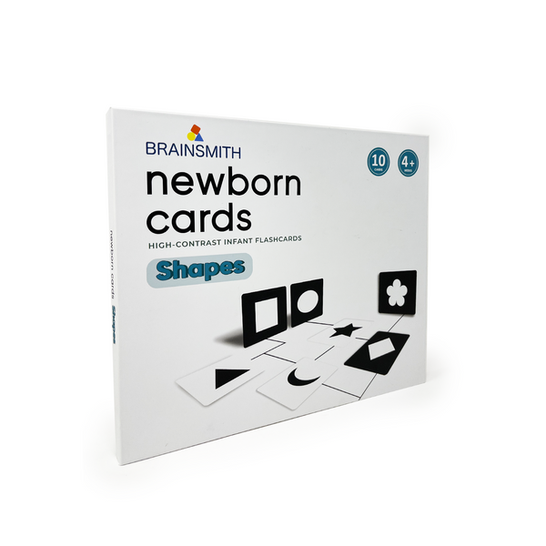 Shapes Black and White Flashcards | High-Contrast Cards | Newborn Baby ...